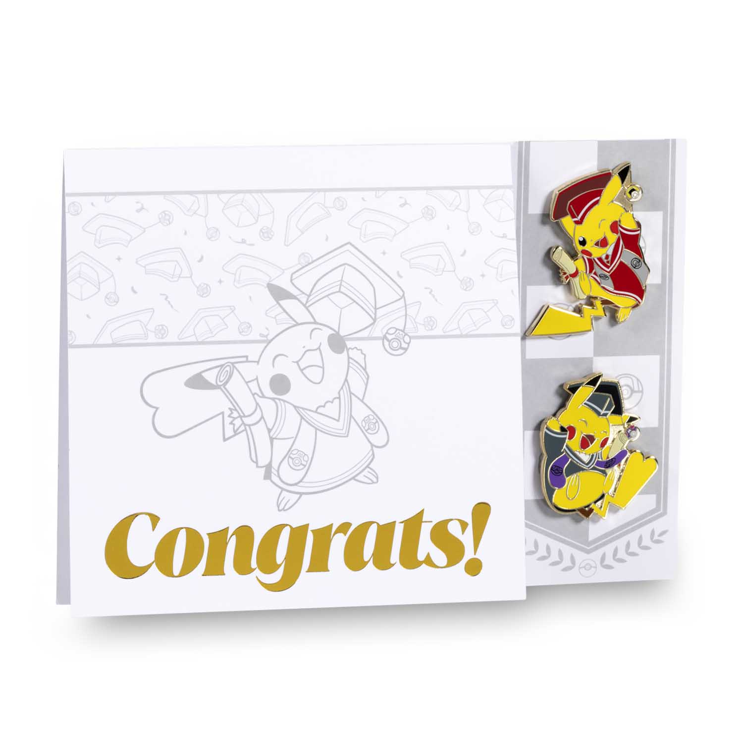 Graduation Pikachu 2022 Pokémon Pins & Greeting Card | Pokémon Center ...