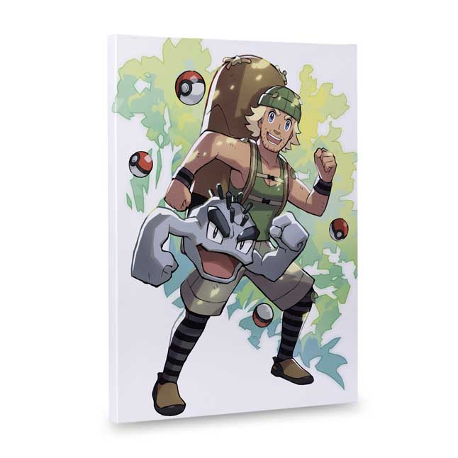Pokémon Trainers: Hiker Canvas Wall Art | Pokémon Center Official Site