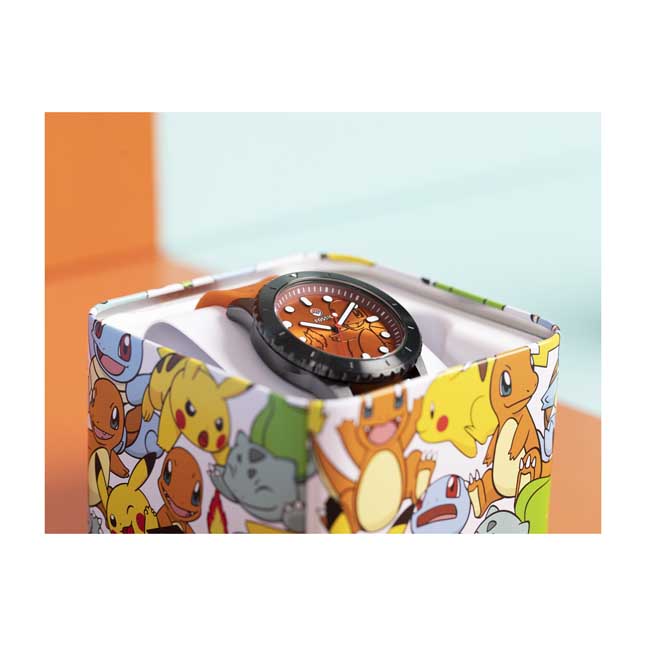 Pokémon Center × Fossil: Charmander Orange Watch (One Size-Adult ...