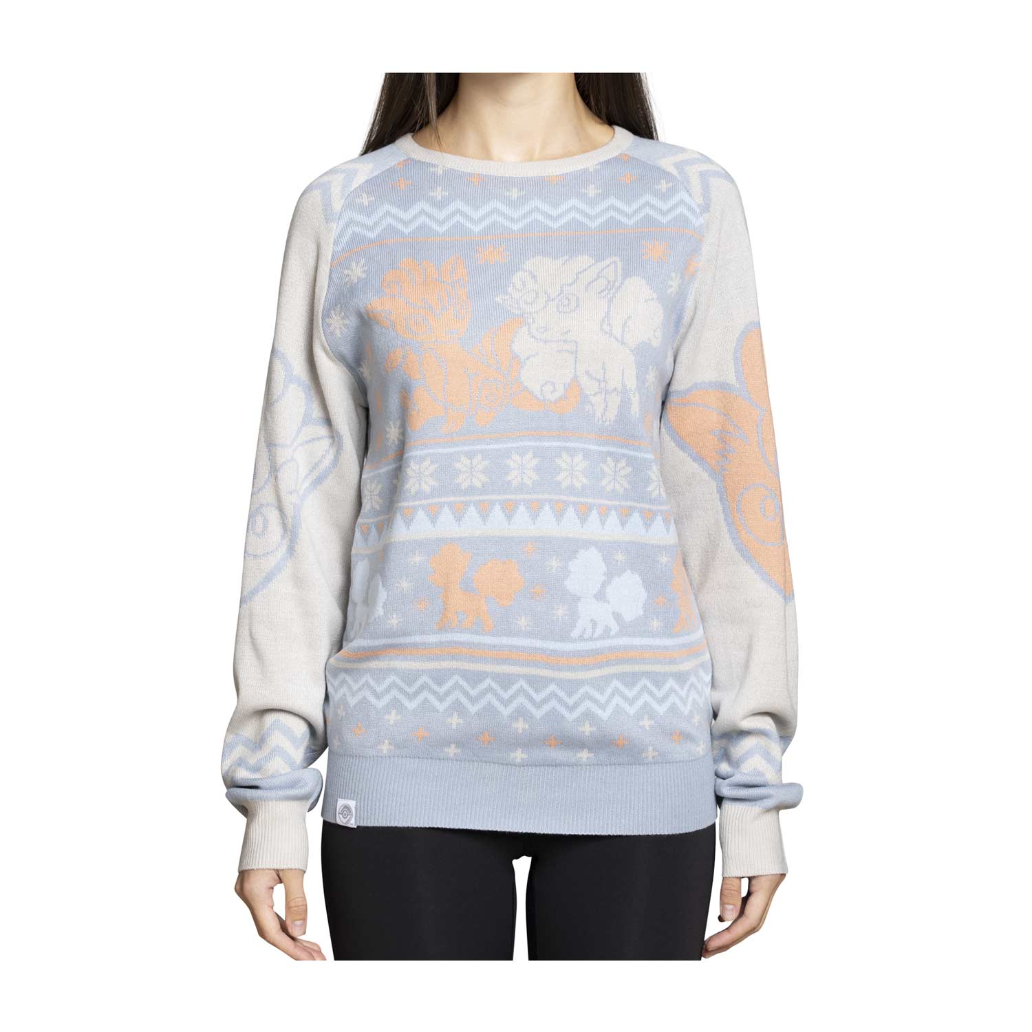 Vulpix & Alolan Vulpix Snowflake Knit Sweater - Adult | Pokémon Center ...