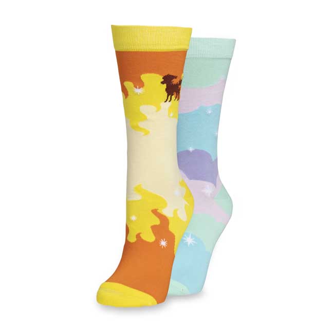 Ponyta & Galarian Ponyta Mix & Match Crew Socks (One Size-Adult ...