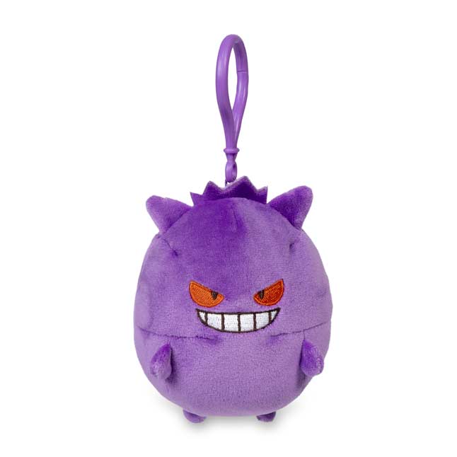 Gengar Microbead Plush Key Chain | Pokémon Center Canada Official Site