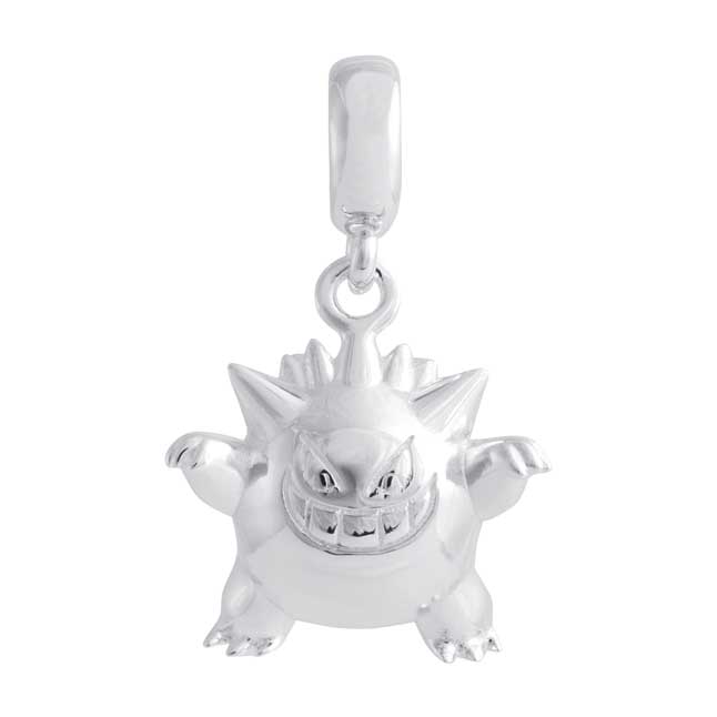 Pokémon Jewelry - Charms: Gengar Sterling Silver Dangle Charm | Pokémon ...