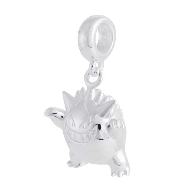 Pokémon Jewelry - Charms: Gengar Sterling Silver Dangle Charm | Pokémon ...