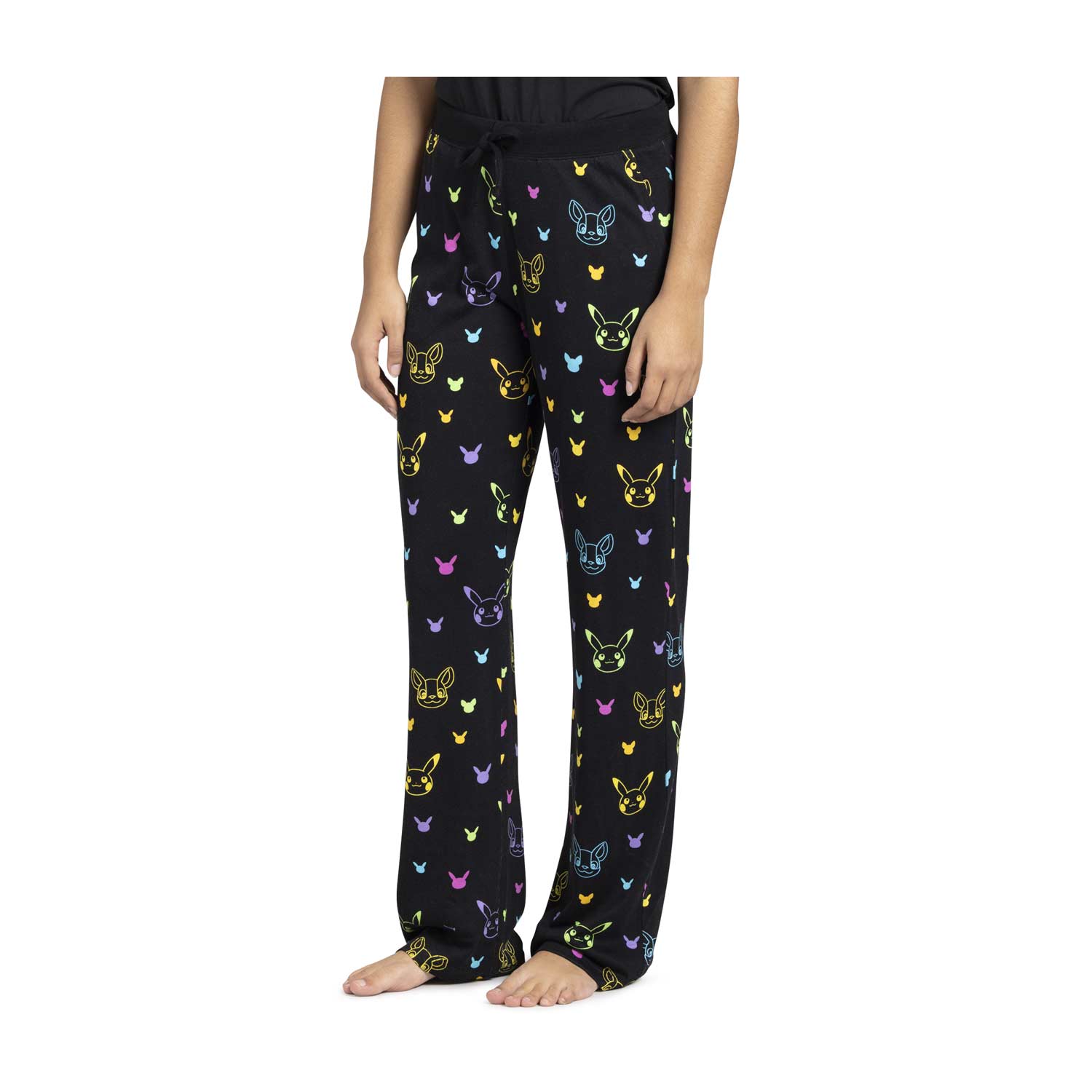 Pikachu & Yamper Electric Pals Black Sleep Pants - Women | Pokémon ...
