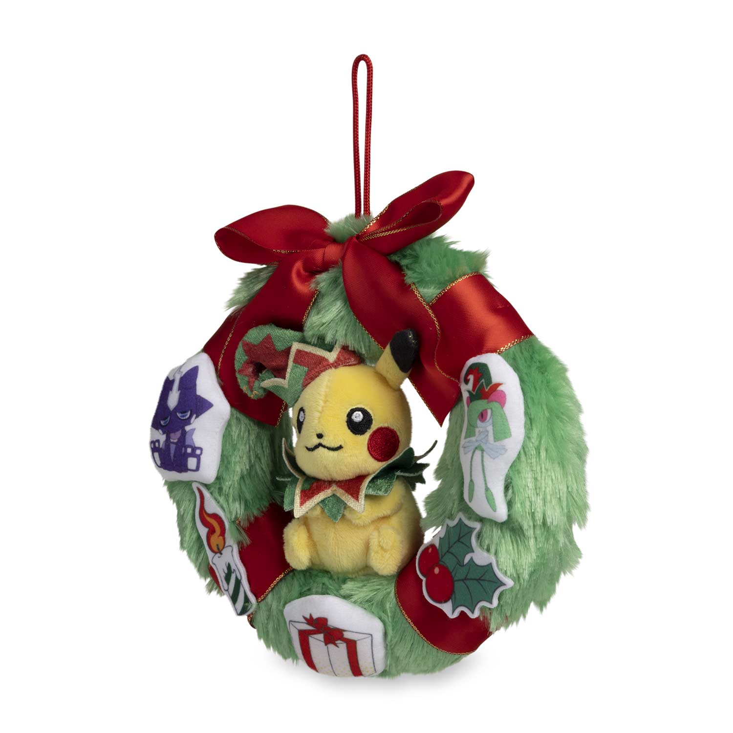 Pikachu Pokémon Holiday Workshop Wreath Plush - 6 ¾ In. | Pokémon ...