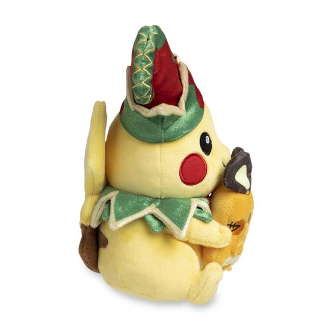 Pikachu & Robot Dedenne Toy Pokémon Holiday Workshop Plush - 8 ¾ In ...