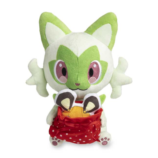 Sprigatito Pokémon Holiday Workshop Plush - 8 ¼ In. | Pokémon Center ...