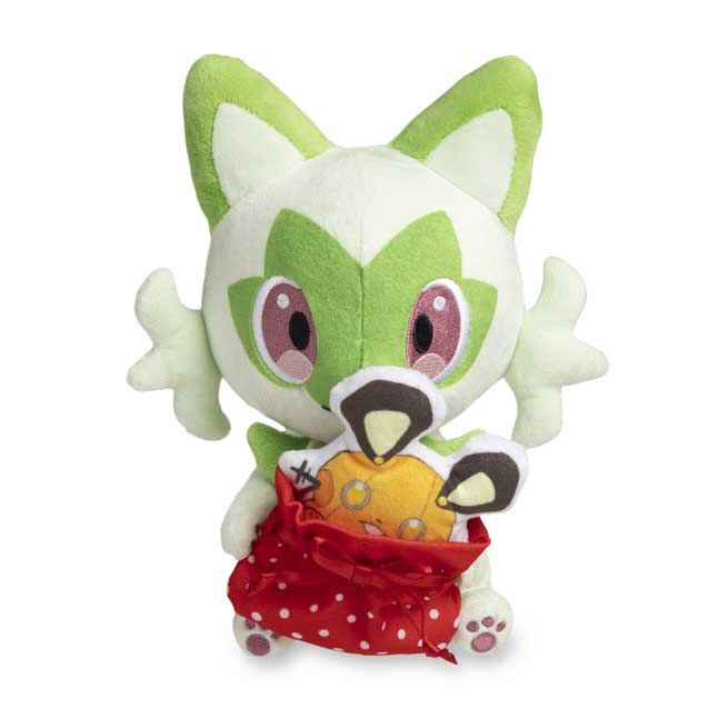 Sprigatito Pokémon Holiday Workshop Plush - 8 ¼ In. | Pokémon Center UK ...