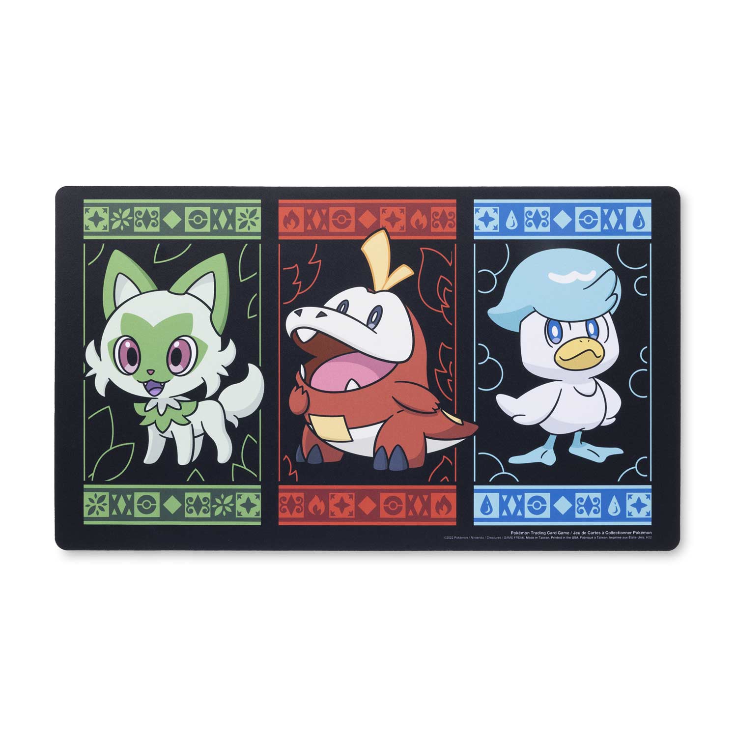 Pokémon TCG: Sprigatito, Fuecoco & Quaxly Playmat | Pokémon Center ...
