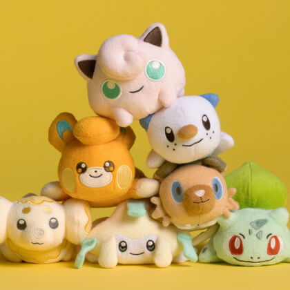 About Our Plush | Pokémon Center Australia Official Site