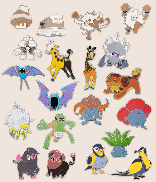 Pokémon Pins | Pokémon Center Official Site
