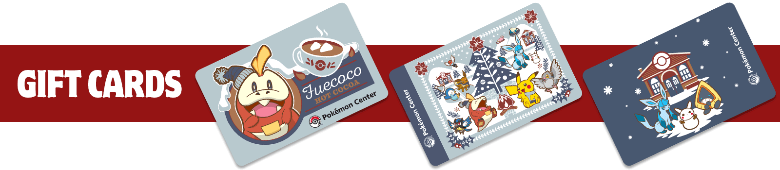 Pokémon Center Holiday Gift Guide | Pokémon Center Official Site