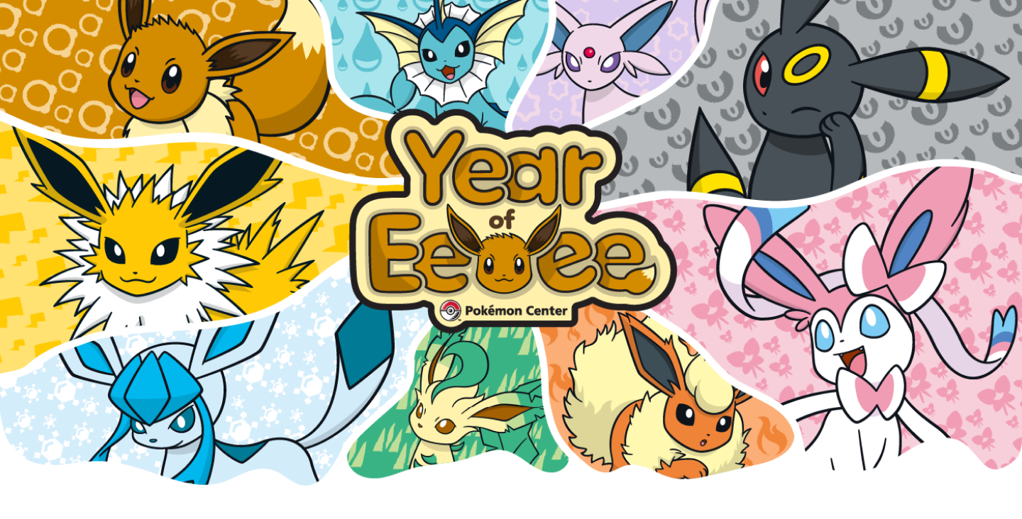 Year of Eevee | Pokémon Center Official Site